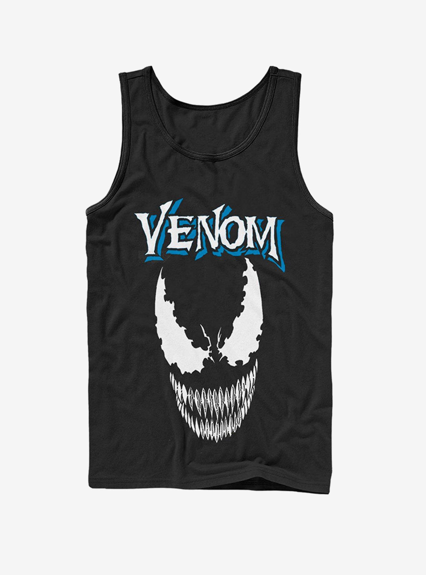 Marvel Venom Face Logo Tank - BLACK | Hot Topic