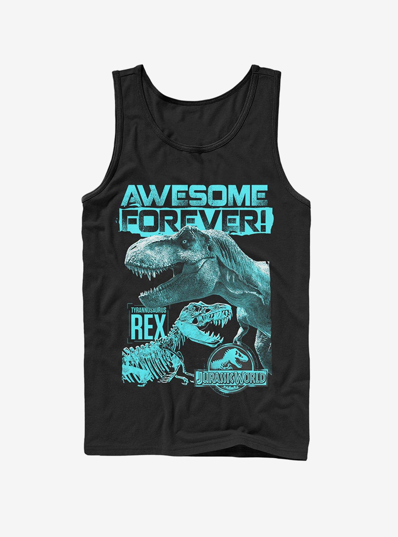 Jurassic World Fallen Kingdom Forever Trex Tank Black Hot Topic