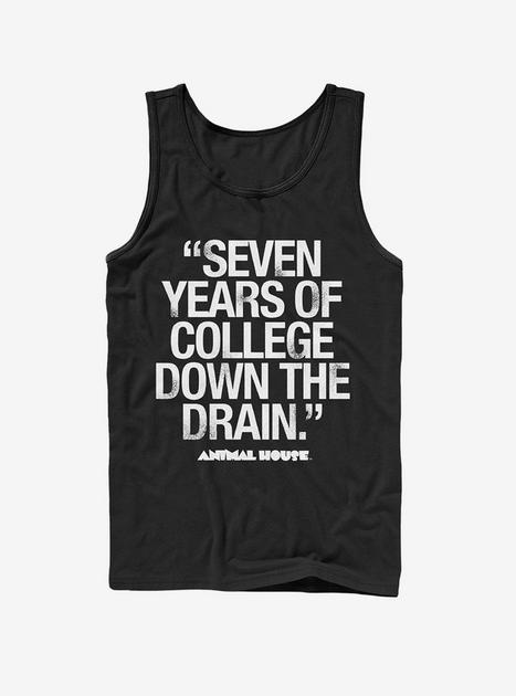 Bluto 7 Years Quote Tank - BLACK | Hot Topic