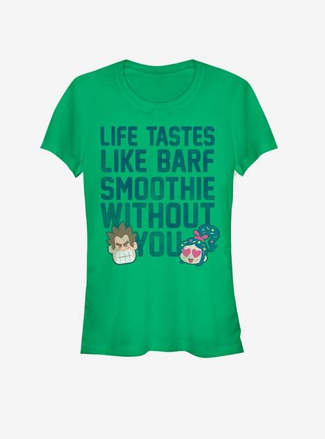 Disney Wreck-It Ralph Barf Smoothie Girls T-Shirt - GREY | Hot Topic