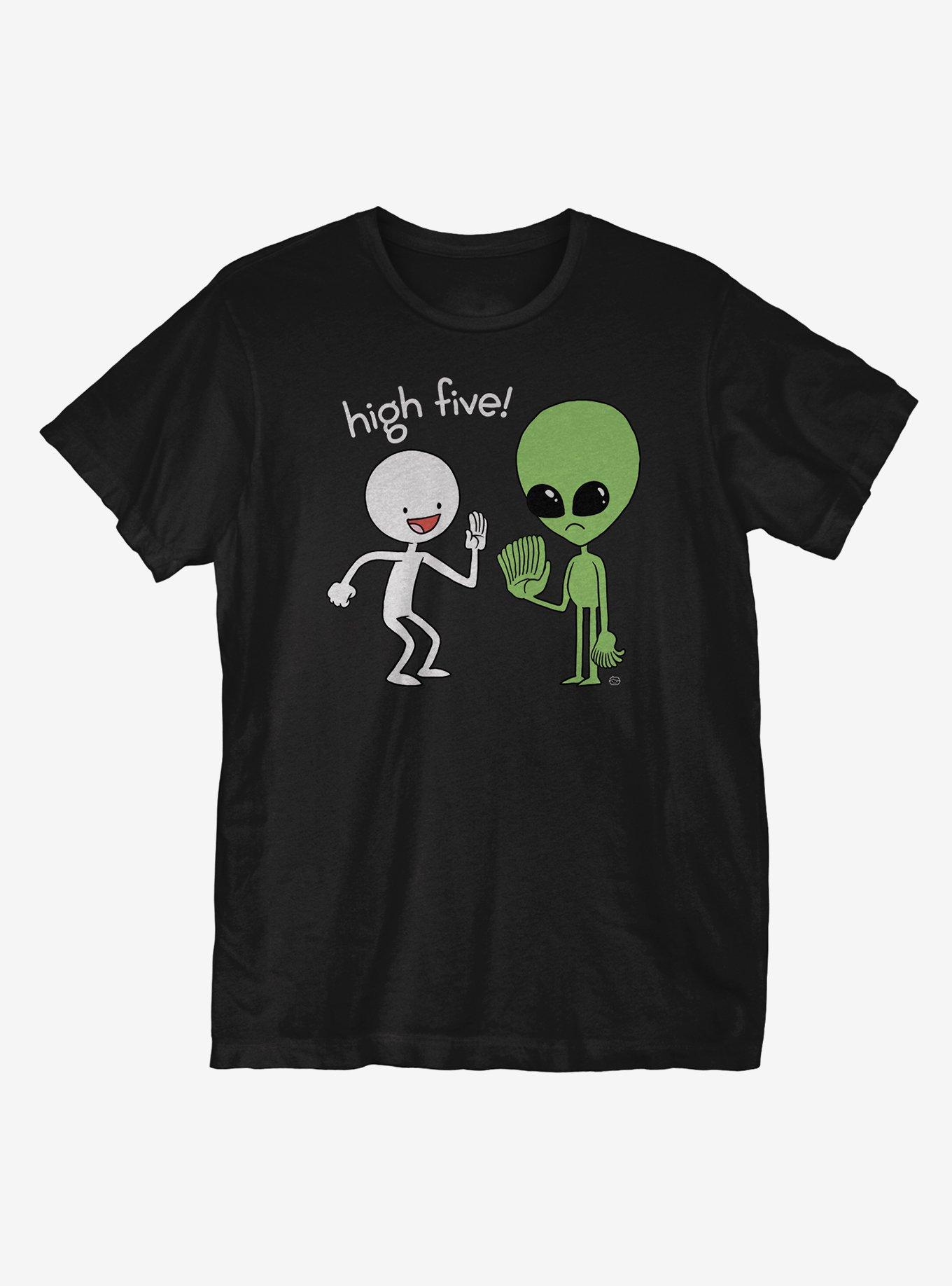 High Five T-Shirt - BLACK | Hot Topic