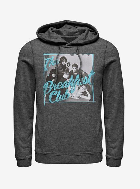 The Breakfast Club Grayscale Character Pose Hoodie - BLACK | Hot Topic