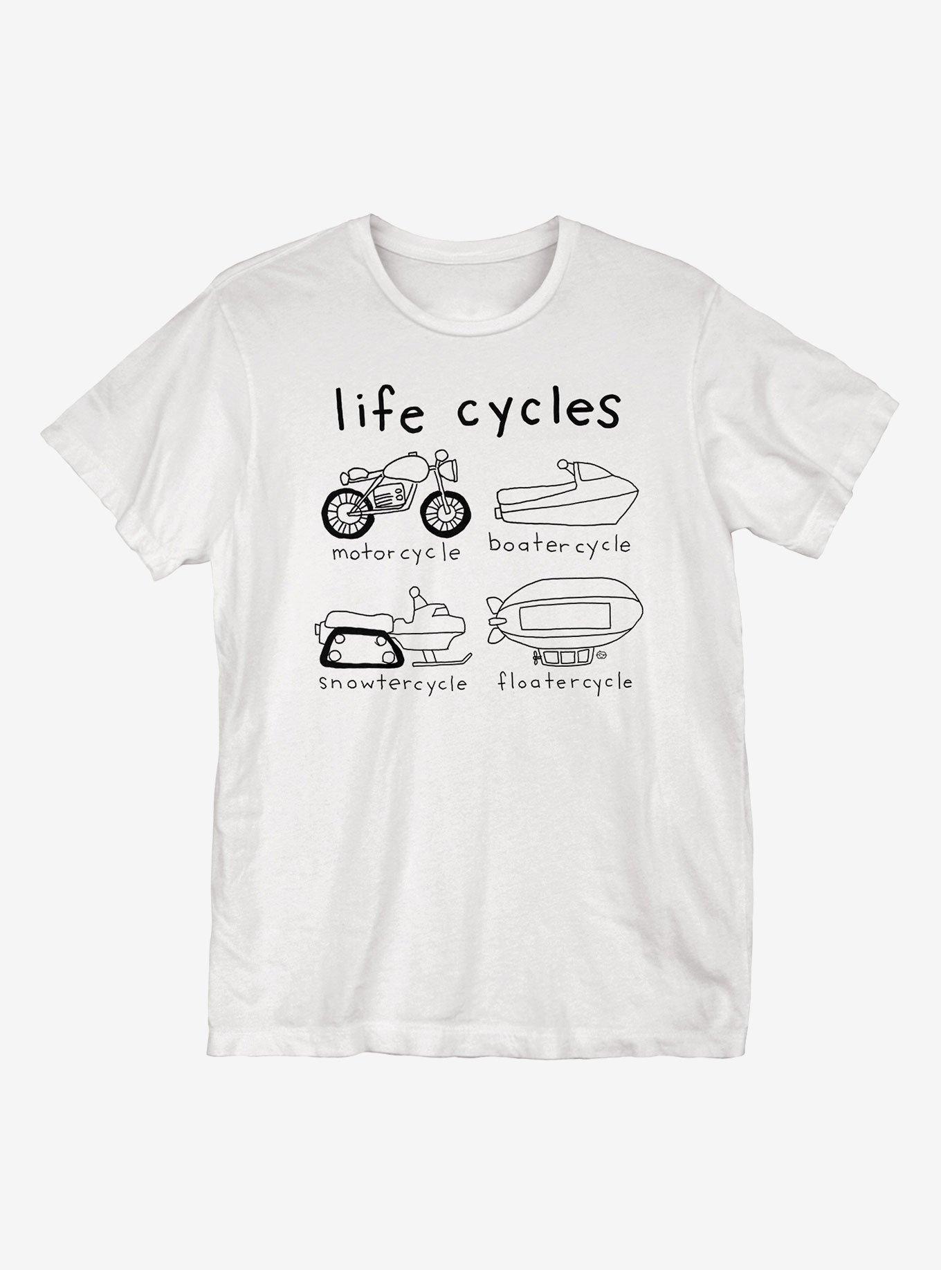 Life Cycle T-Shirt - WHITE | Hot Topic