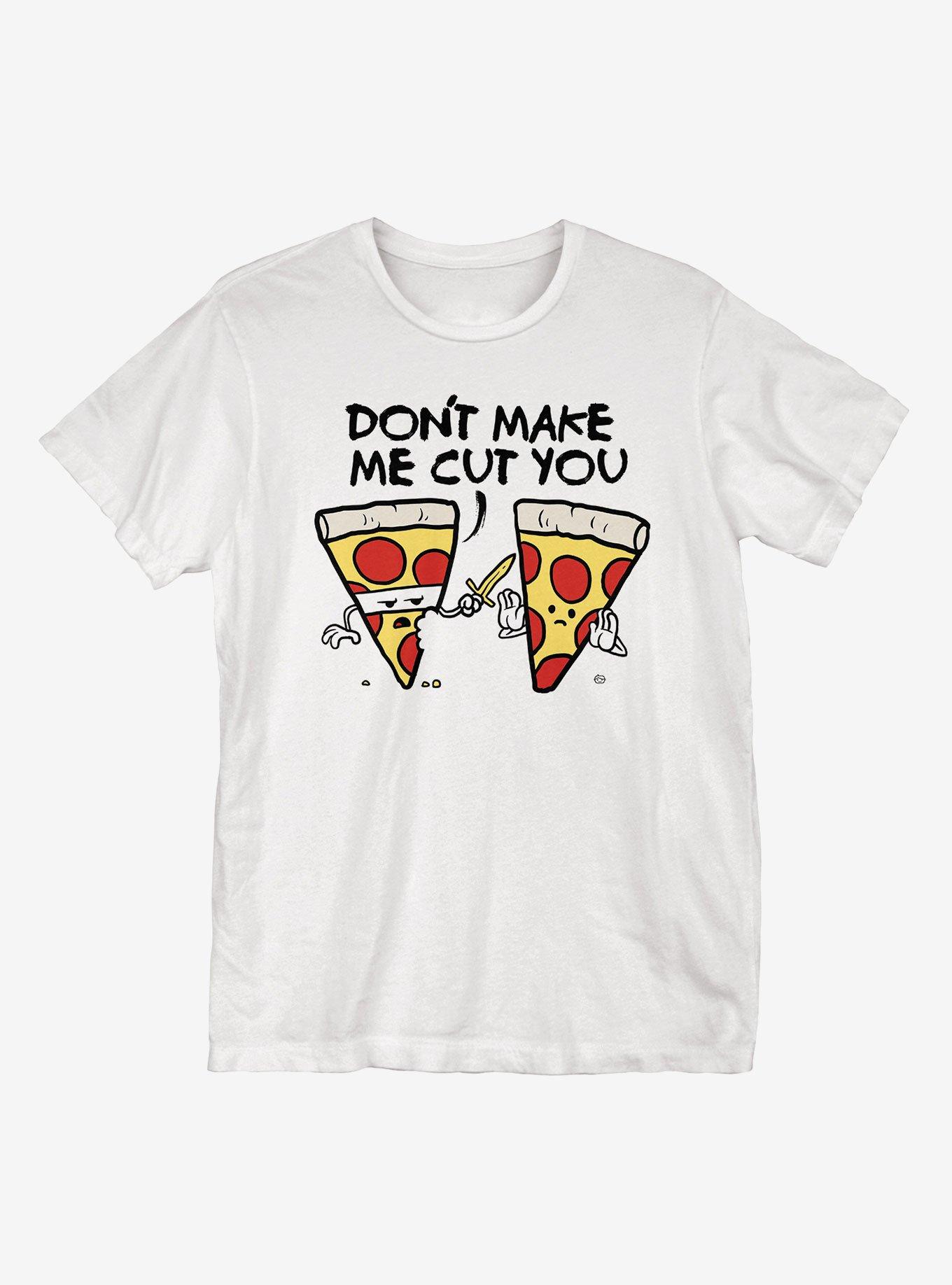 Don't Make Me Cut You T-Shirt - WHITE | Hot Topic