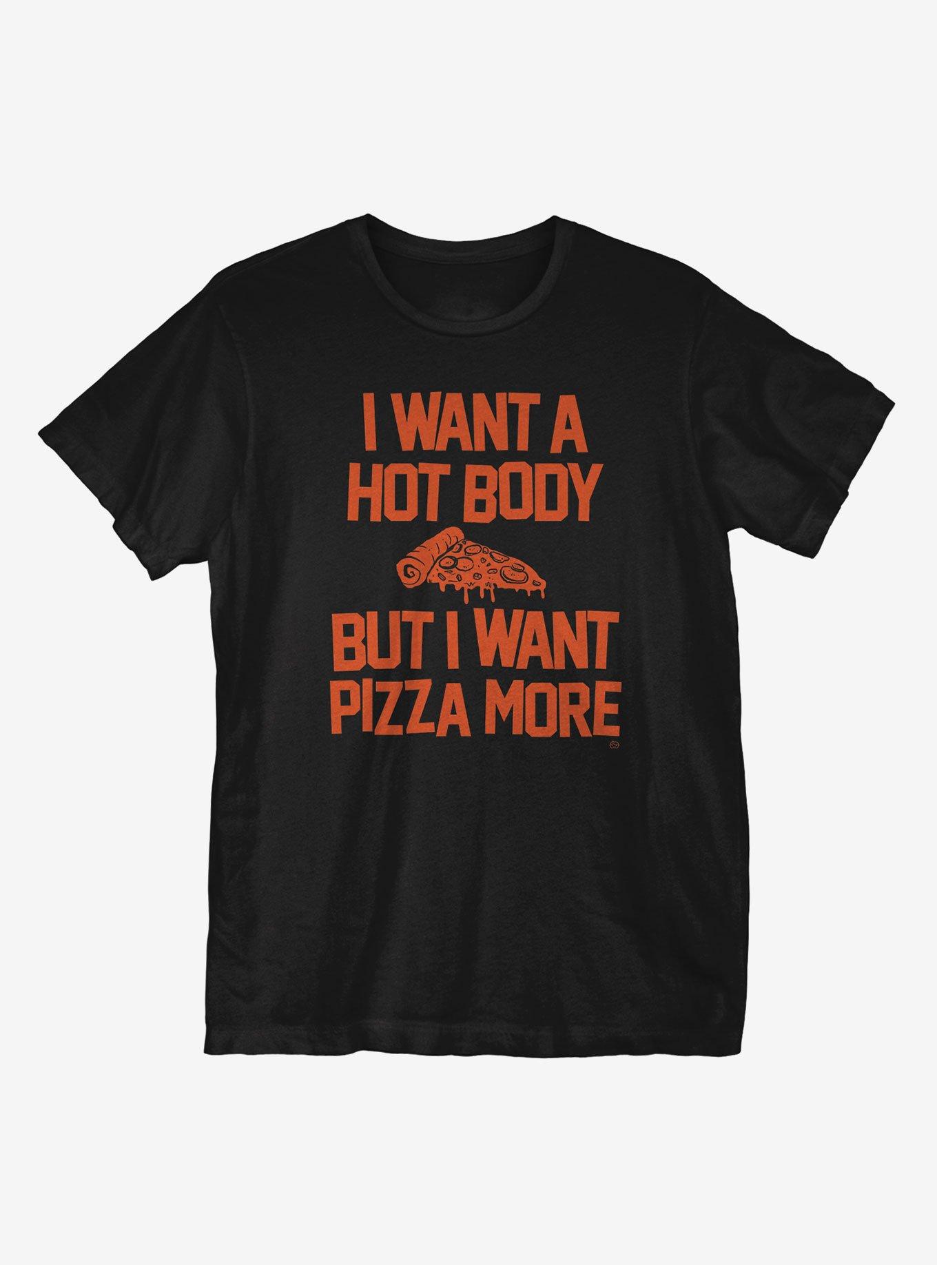 Pizza Body T-Shirt - BLACK | Hot Topic