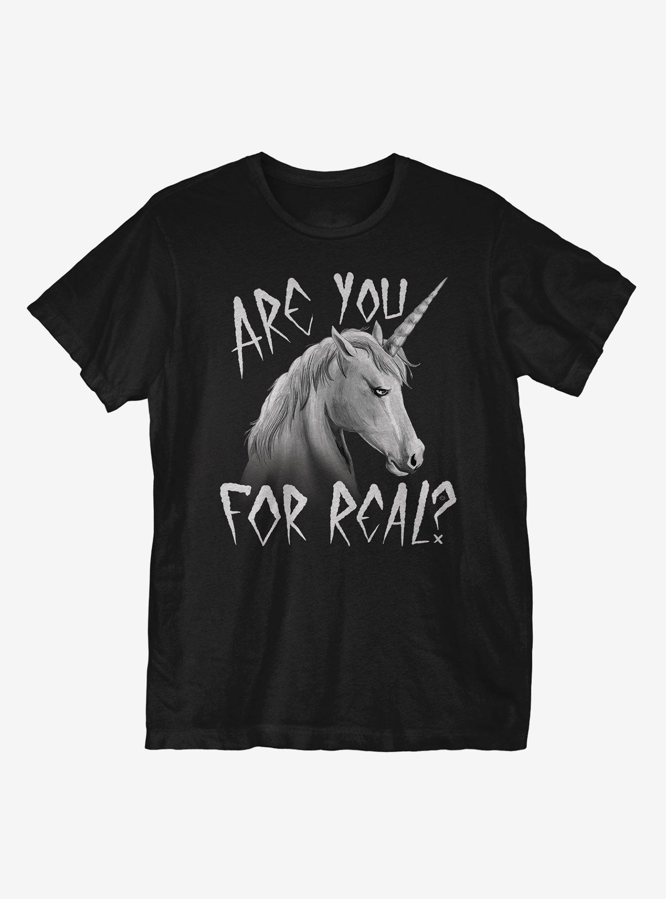 Are You For Real T-Shirt - BLACK | Hot Topic