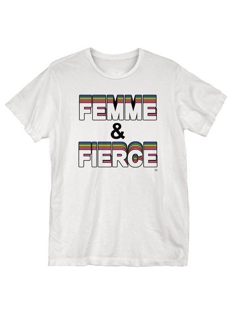 Fem N' Fierce T-Shirt - WHITE | Hot Topic