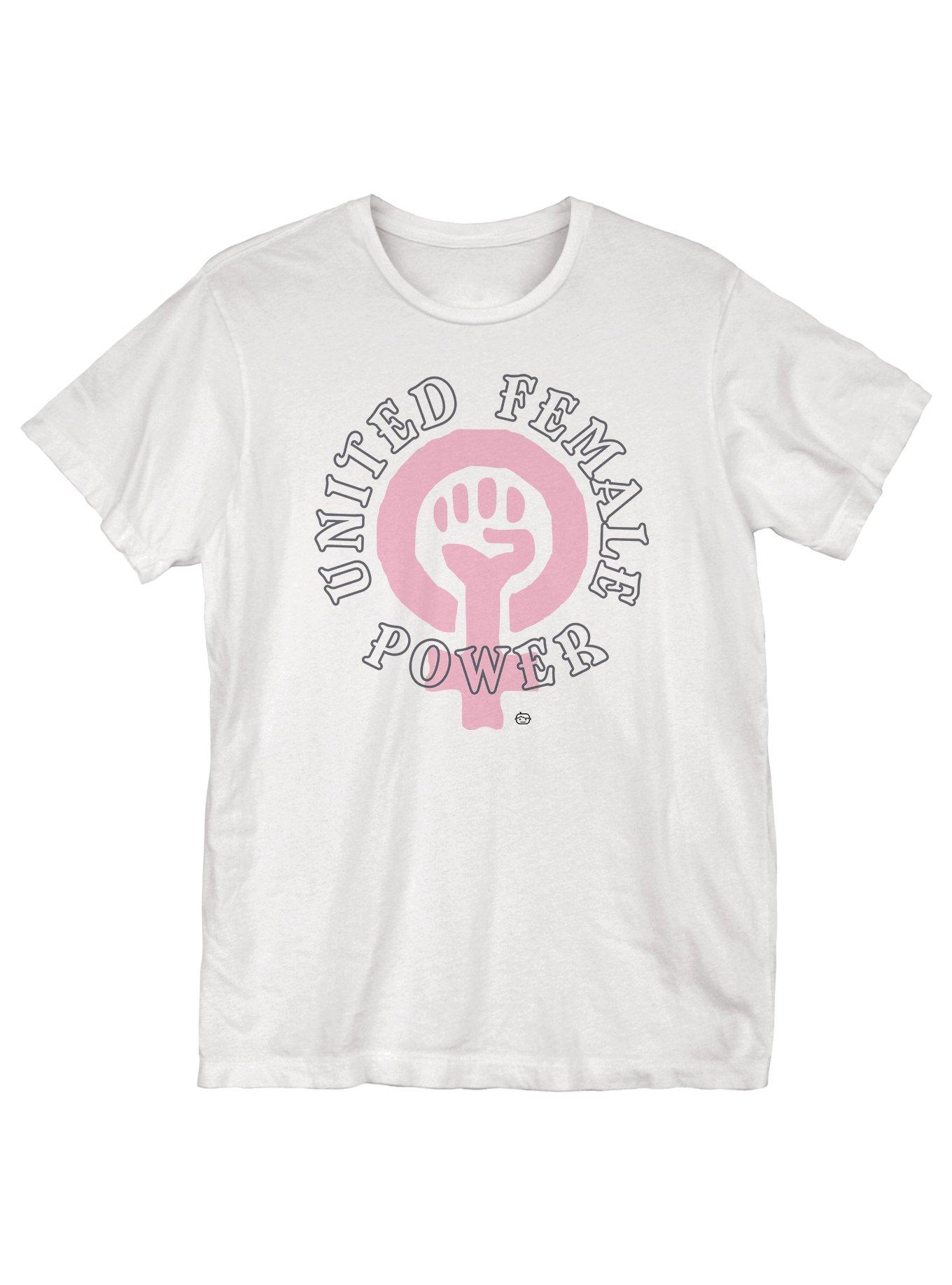 United Female Power T-Shirt - WHITE | Hot Topic