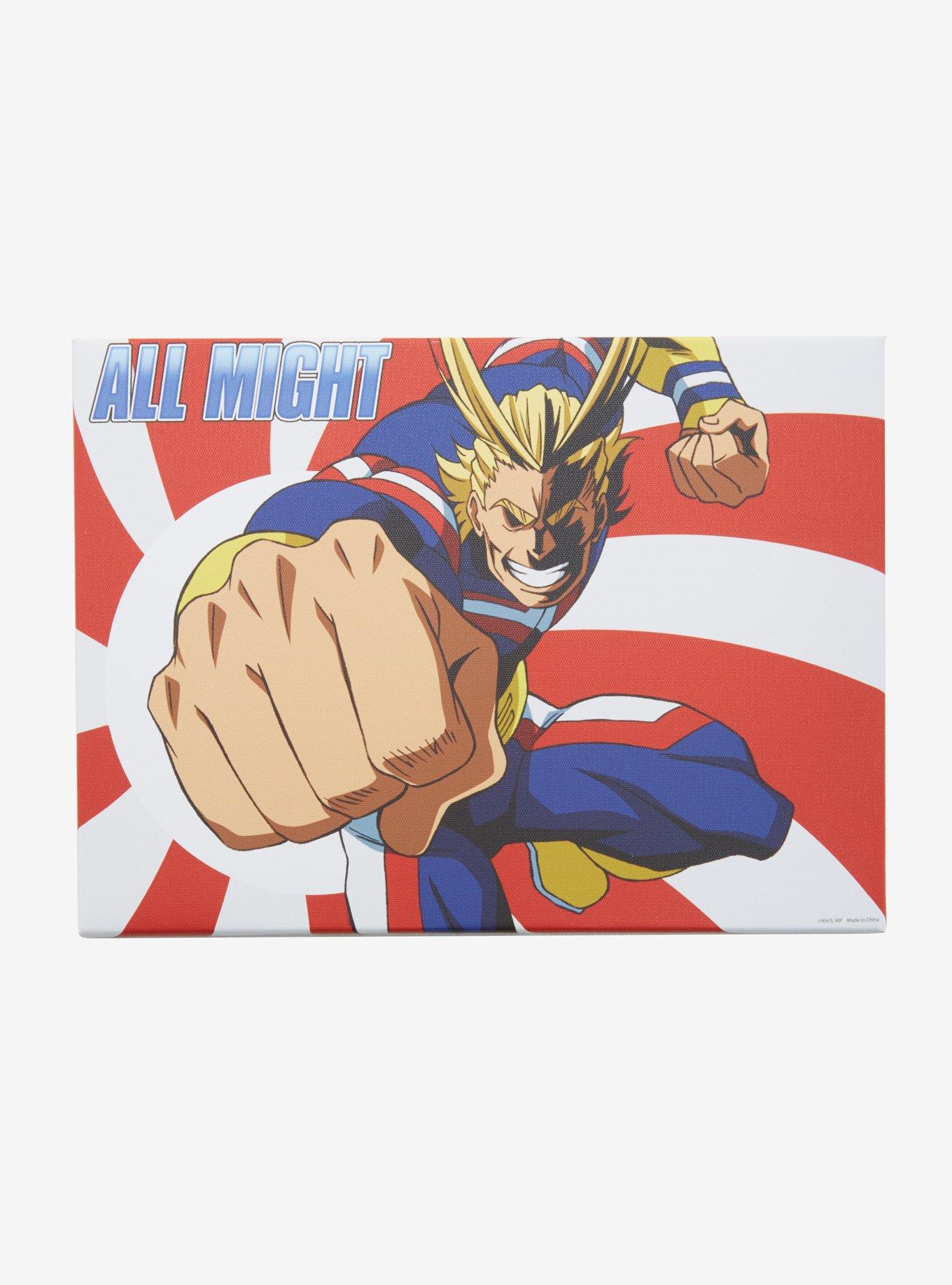 My Hero Academia All Might Mini Canvas | Hot Topic