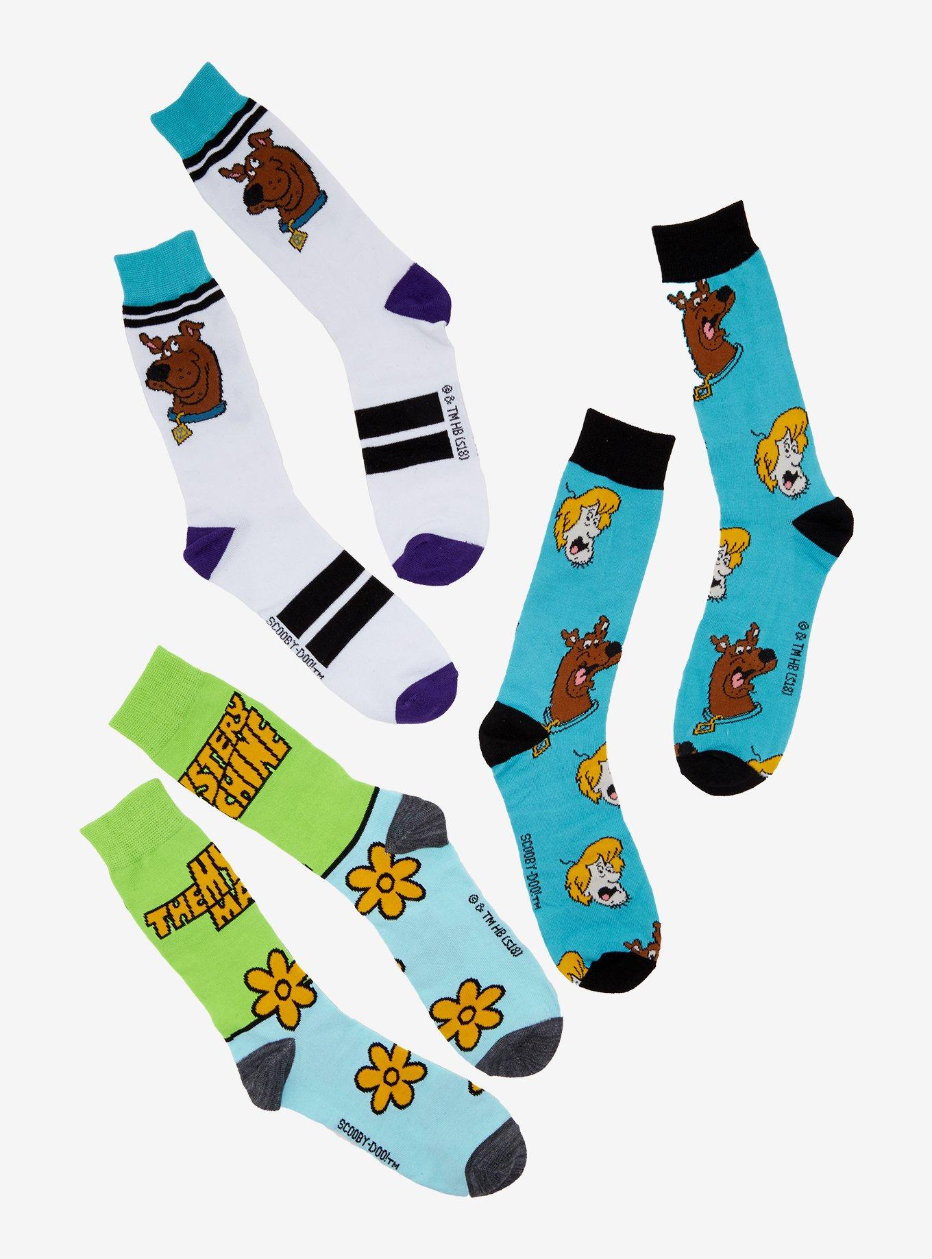 Scooby-Doo Crew Socks Boxed Set | Hot Topic