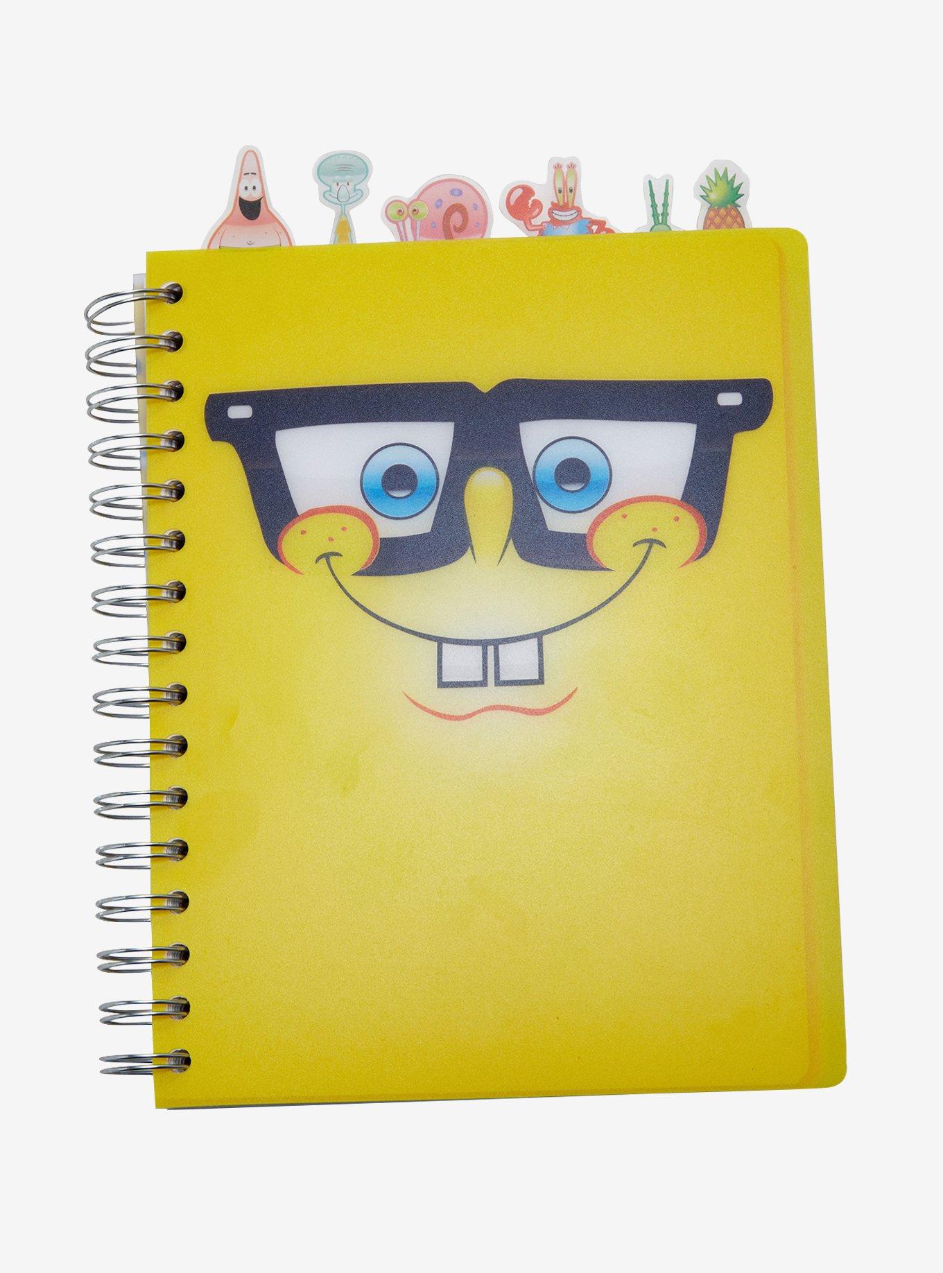 SpongeBob SquarePants Journal With Tabs | BoxLunch
