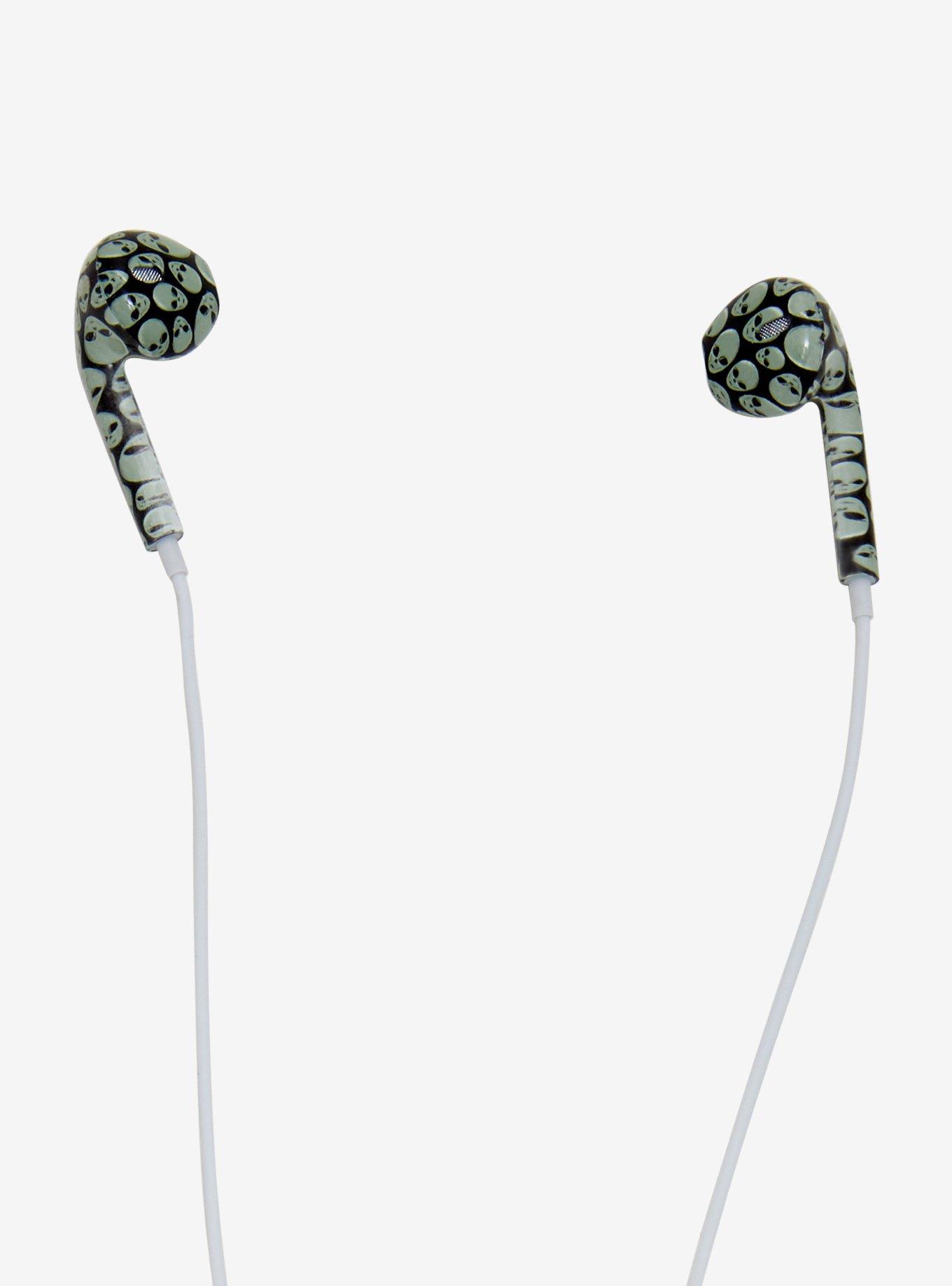 Alien Print Earbuds | Hot Topic