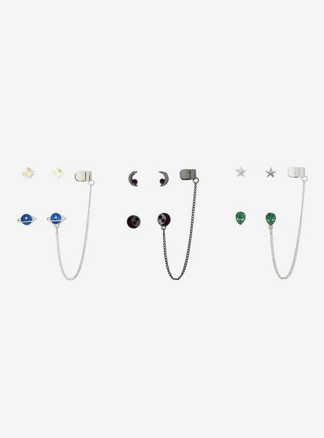 Space Cuff Earring Set | Hot Topic