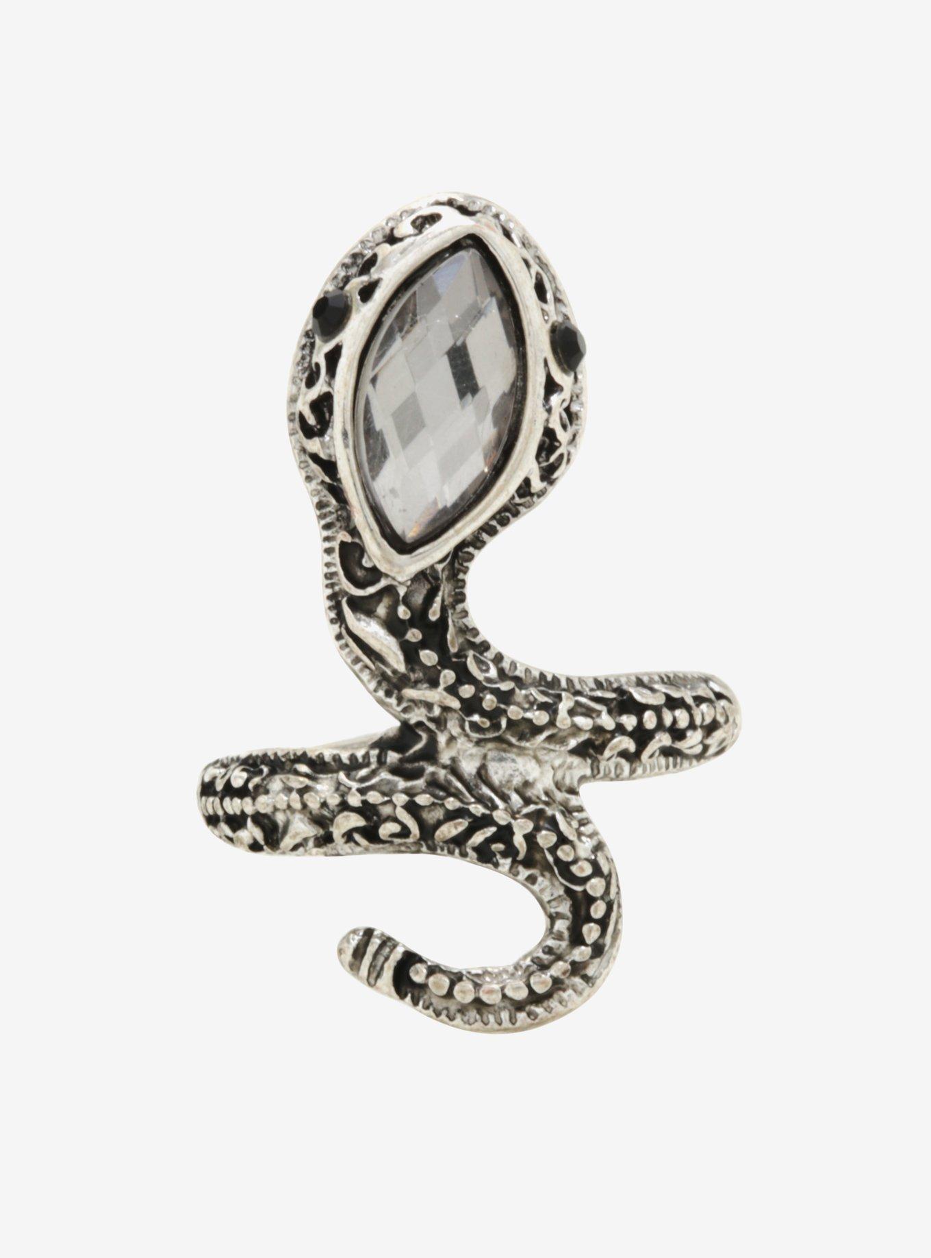 Snake Ring With Stone | Hot Topic