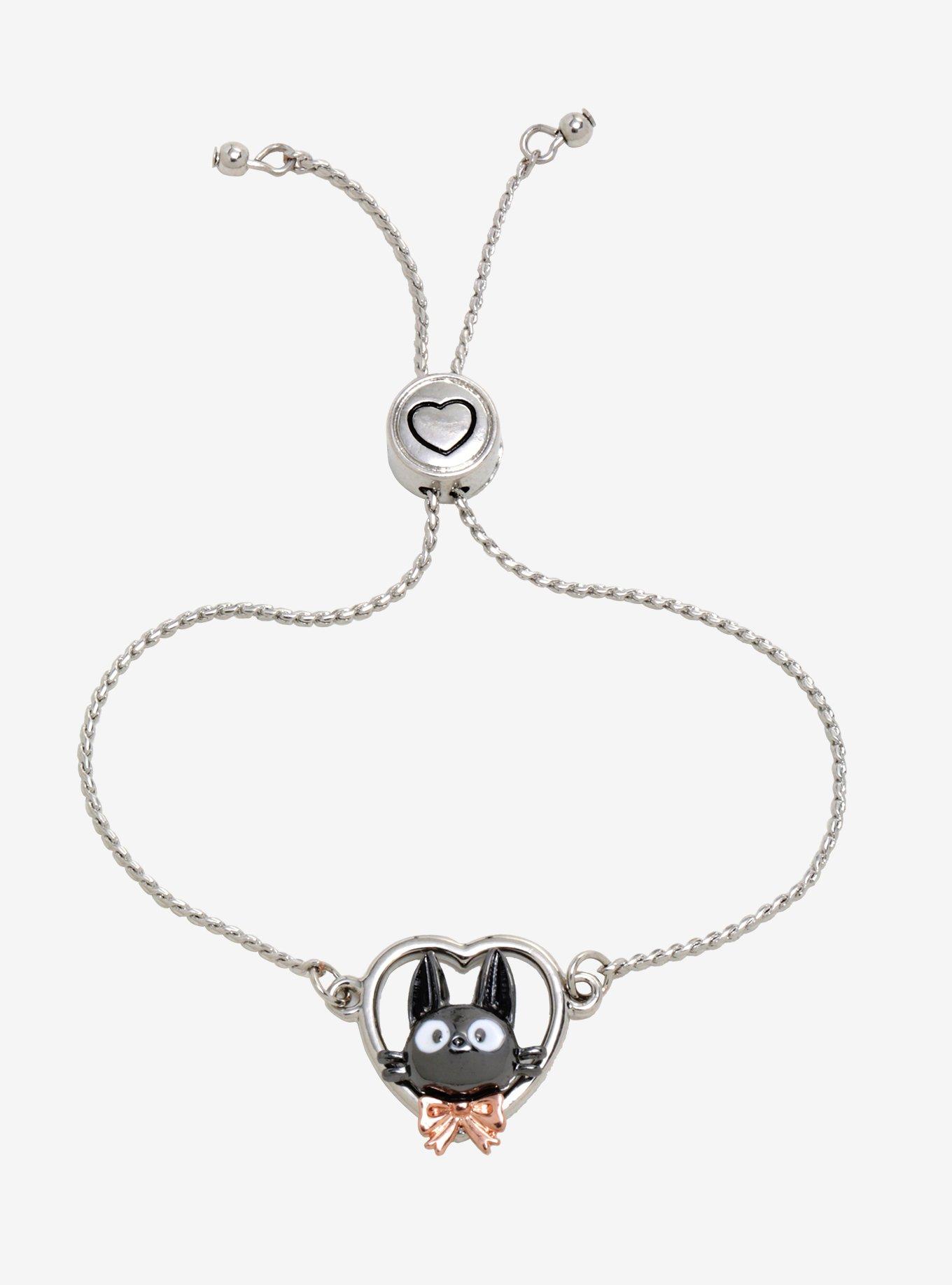 Her Universe Studio Ghibli Kiki's Delivery Service Heart Jiji Bracelet ...