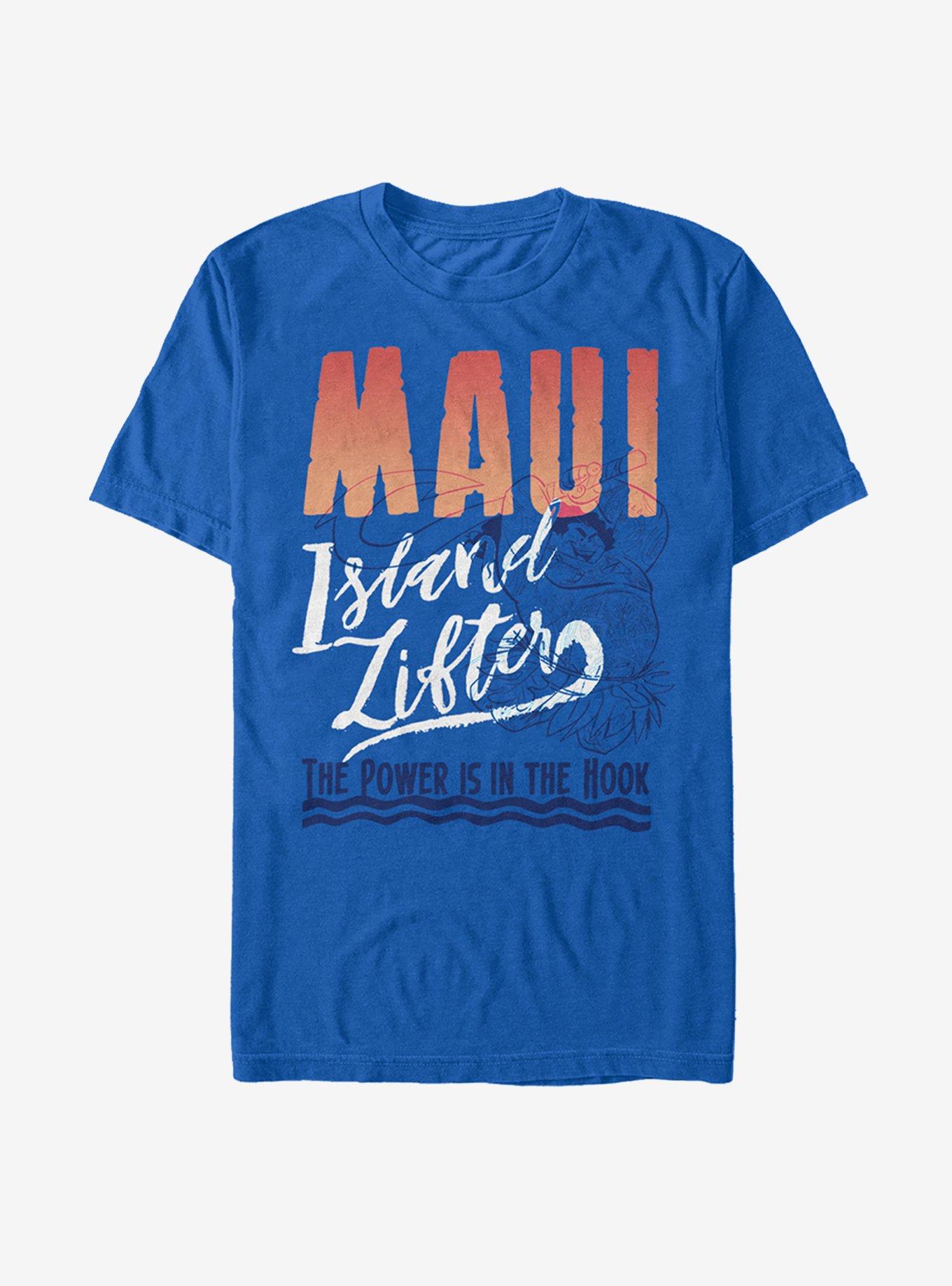 Disney Moana Maui Power Hook T-Shirt - GREY | BoxLunch