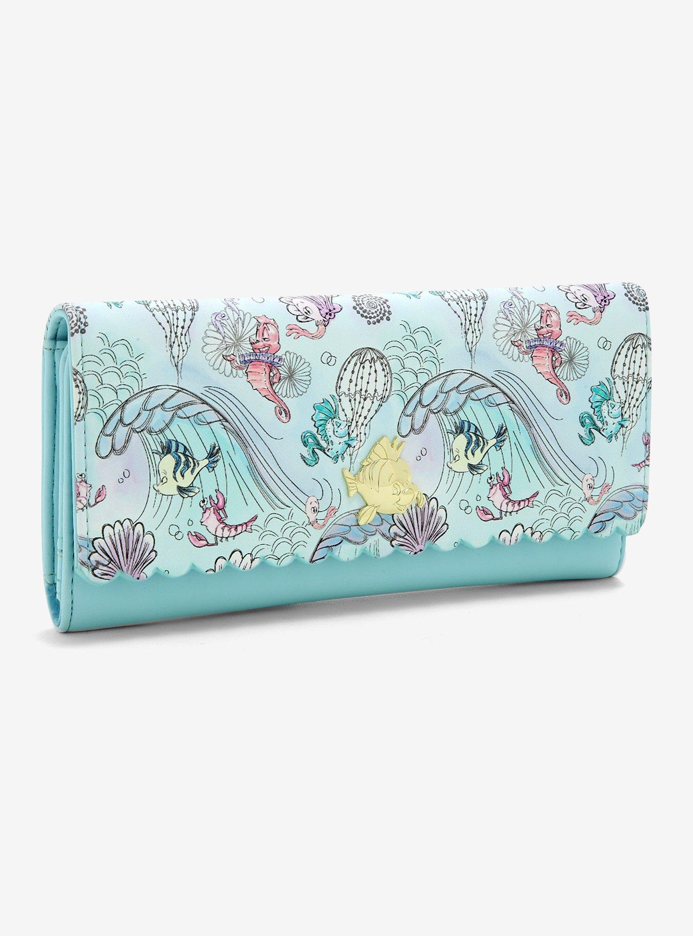 Loungefly Disney The Little Mermaid Wallet Boxlunch Exclusive Boxlunch