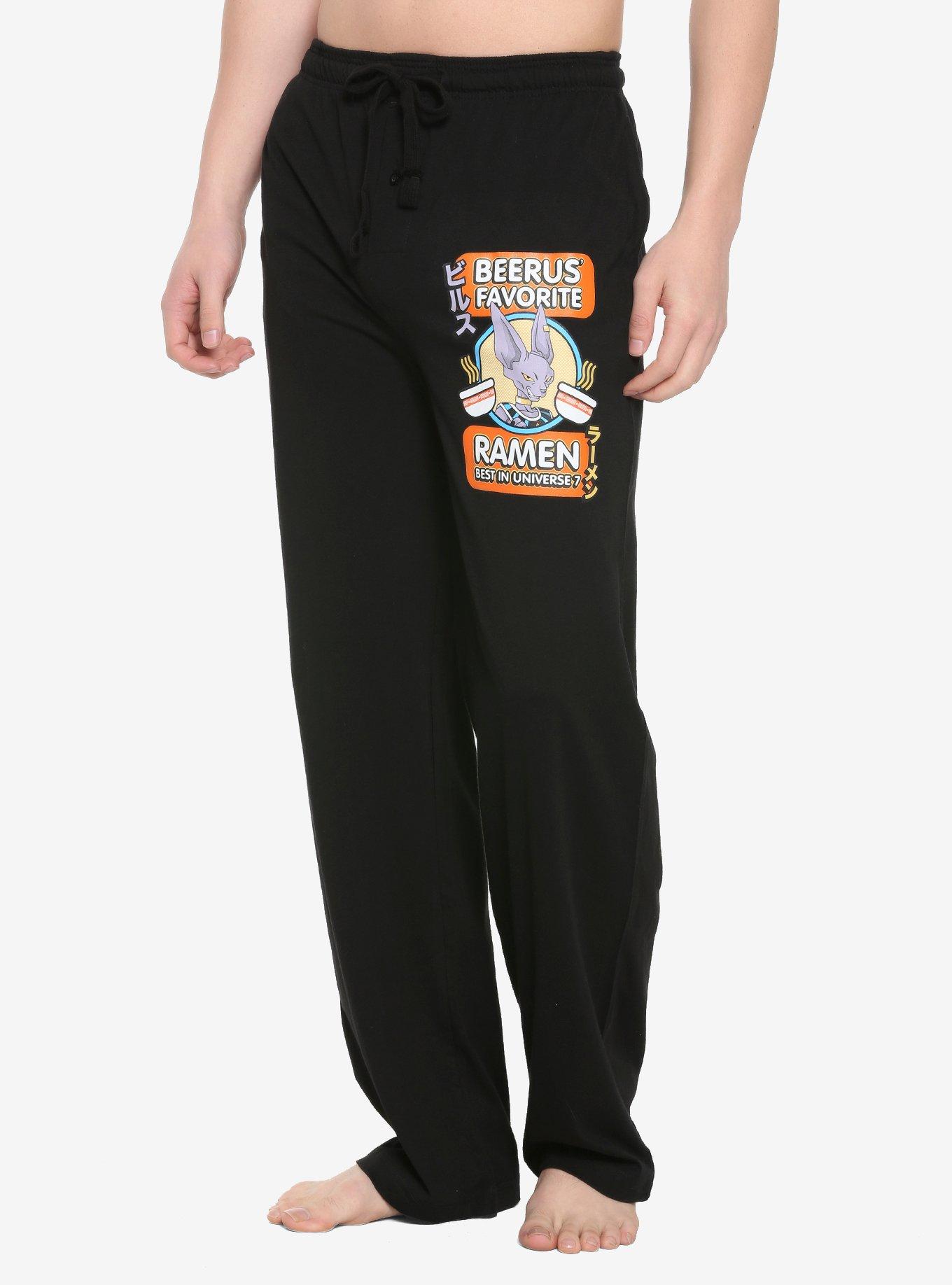 Dragon Ball Z Beerus Ramen Pajama Pants | Hot Topic