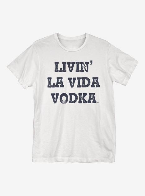 La Vida Vodka T-Shirt - WHITE | Hot Topic