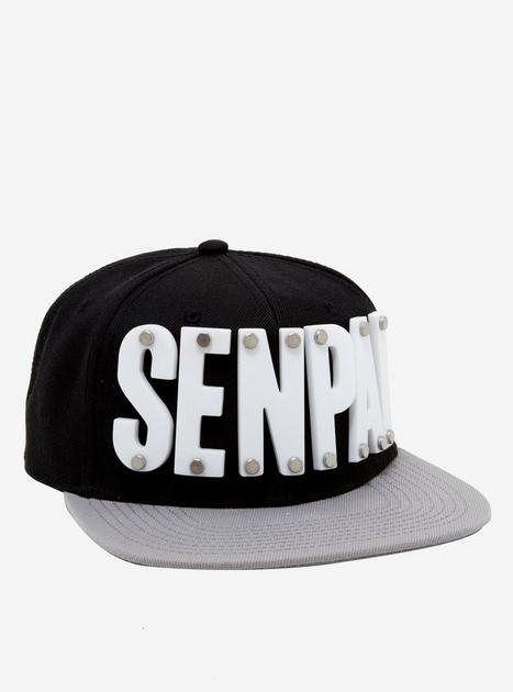 Senpai 3D Acrylic Snapback Hat | Hot Topic