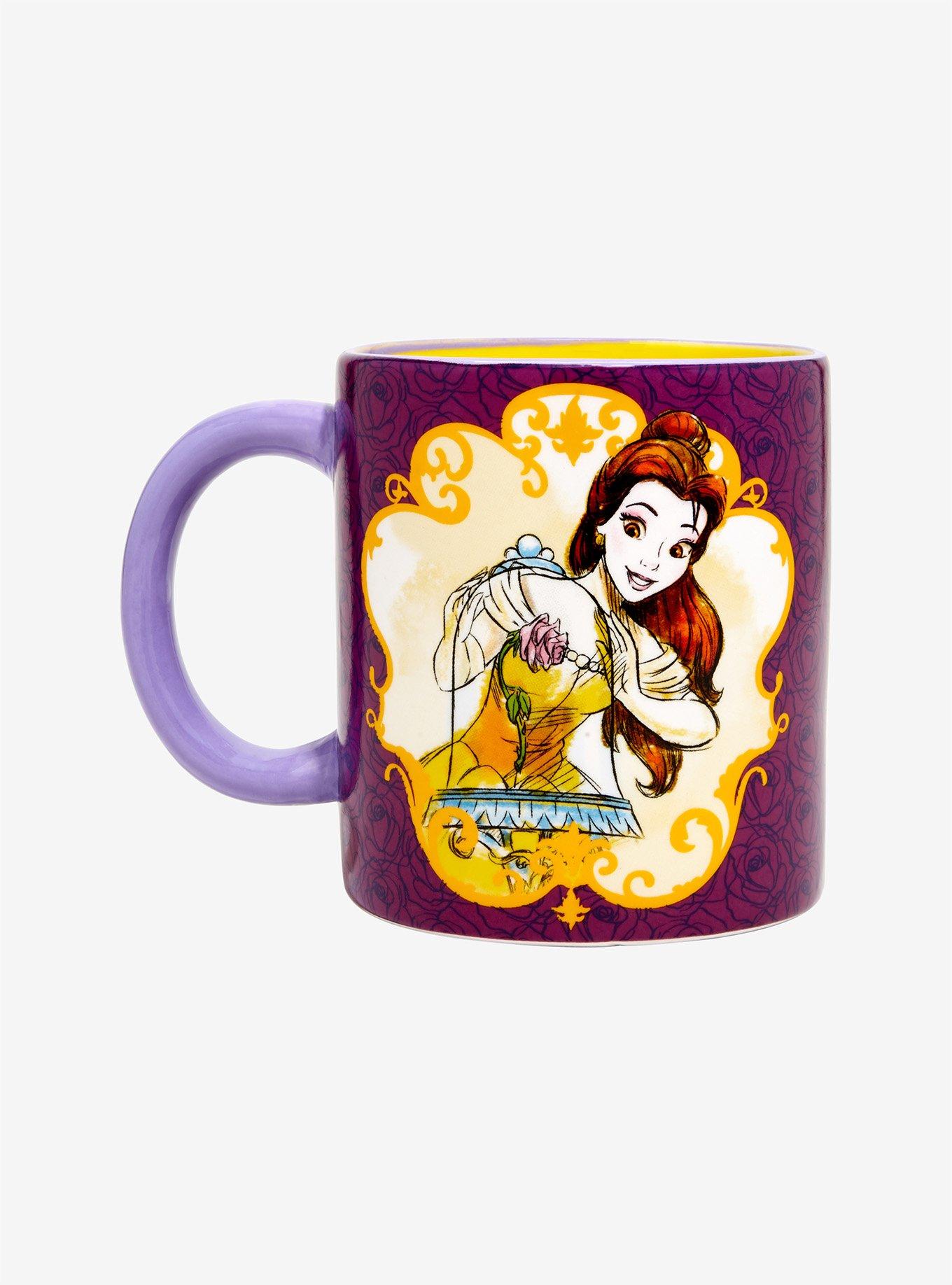 Disney Beauty And The Beast Belle Spinner Mug | Hot Topic