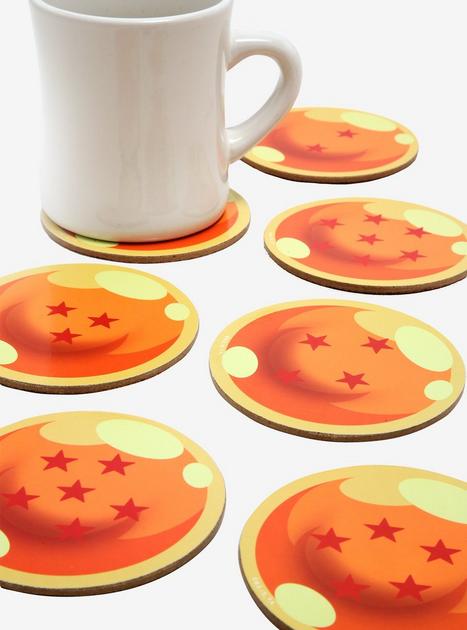 Dragon Ball Z Dragon Balls Coaster Set | BoxLunch