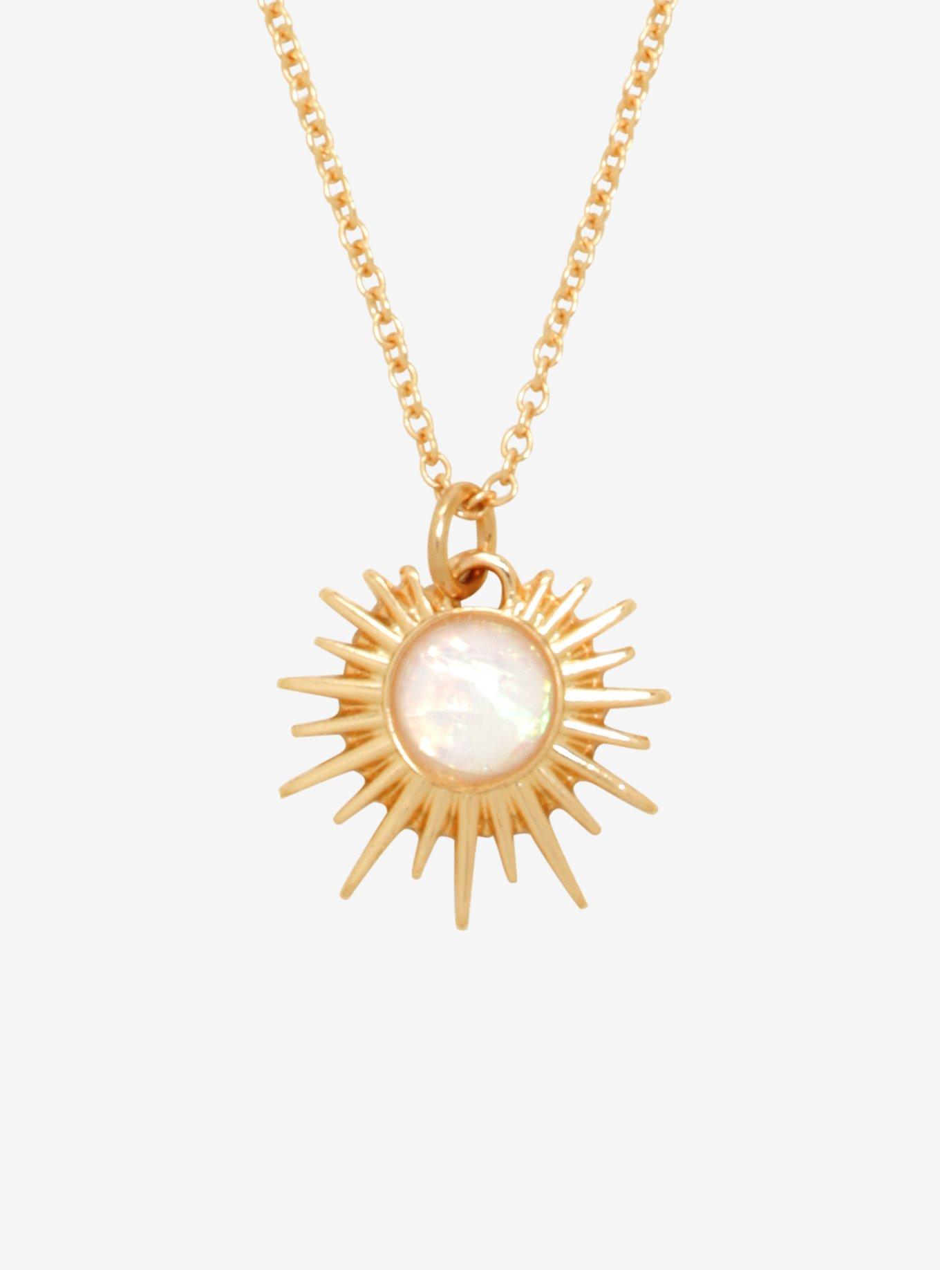 Sun Opal Necklace | Hot Topic