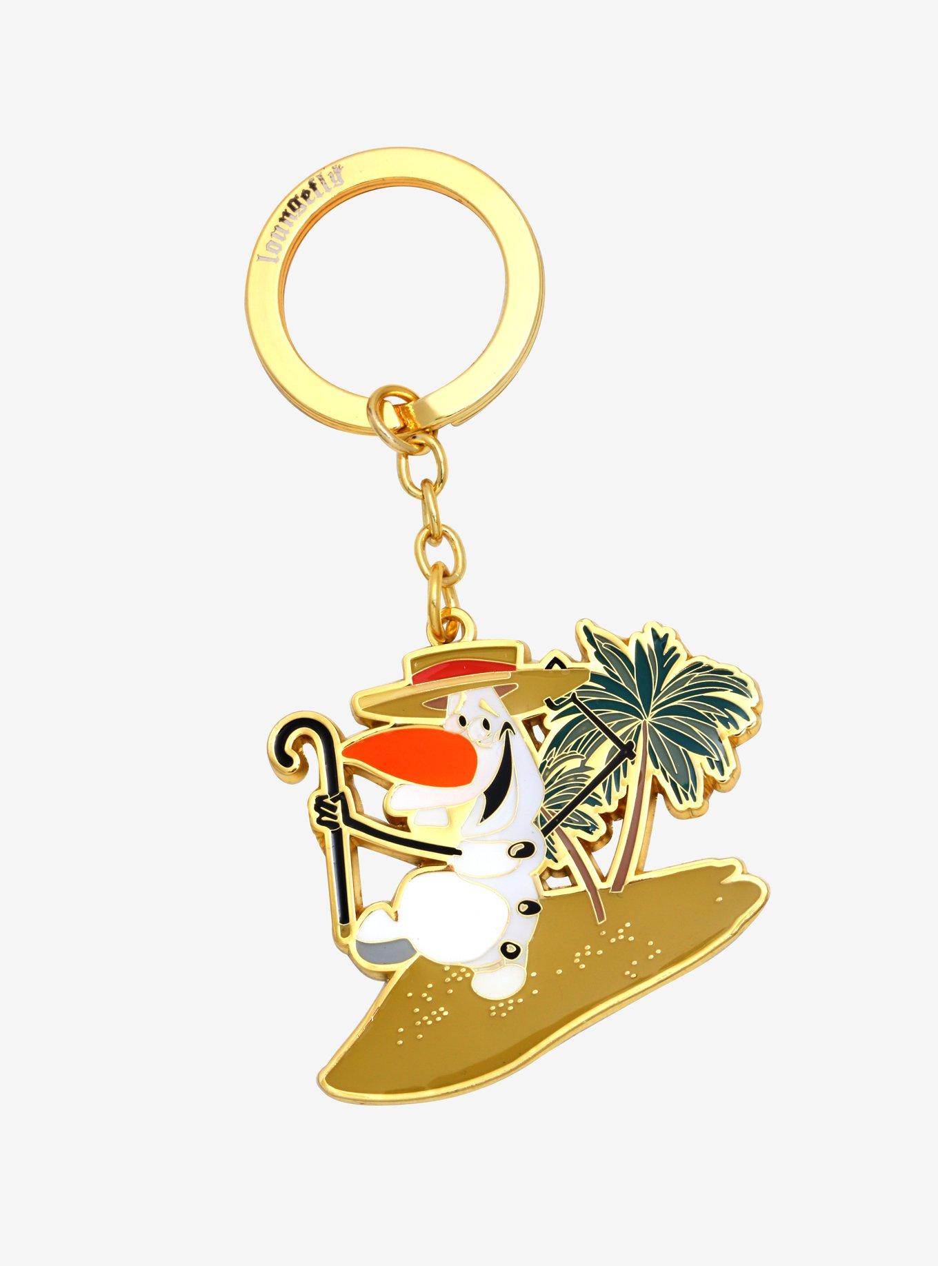 Loungefly Disney Frozen Olaf Summer Enamel Keychain - BoxLunch ...