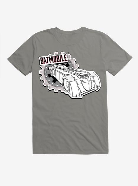 DC Comics Batman Batmobile T-Shirt - GREY | Hot Topic