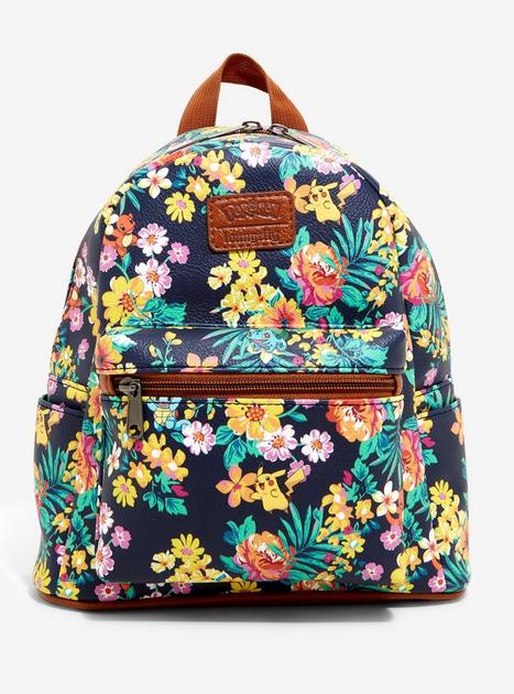Loungefly Pokemon Starters Tropical Print Mini Backpack | Hot Topic
