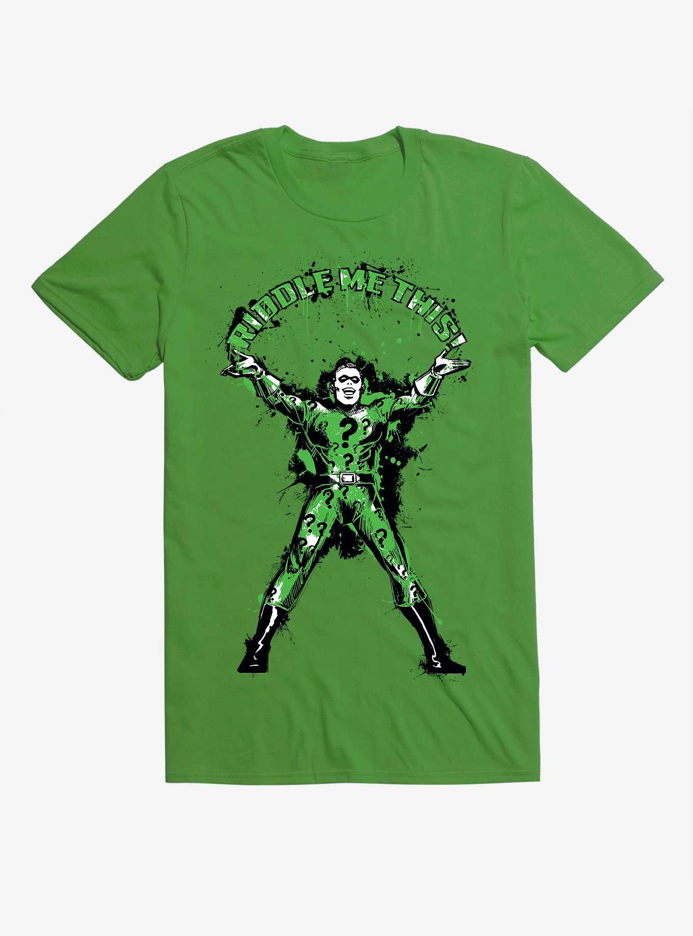 DC Comics Batman The Riddler Riddle Me This T-Shirt | Hot Topic
