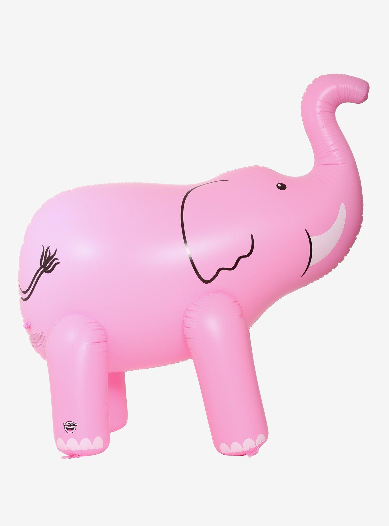 Pink Elephant Inflatable Yard Sprinkler | Hot Topic
