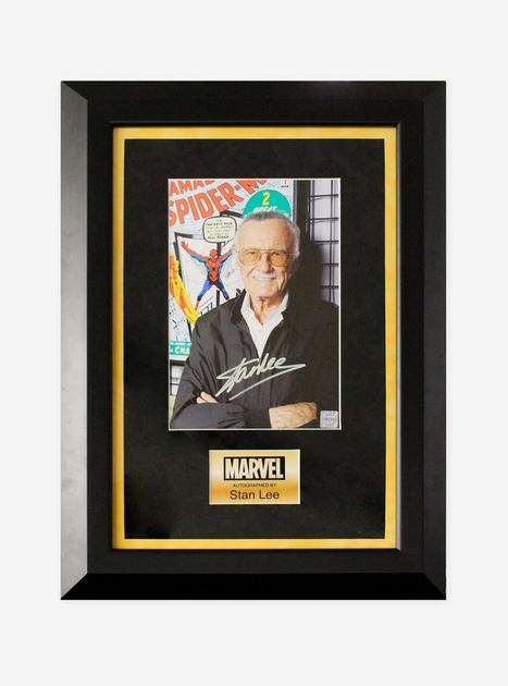 Marvel Stan Lee Full Color Signed Photo | BoxLunch