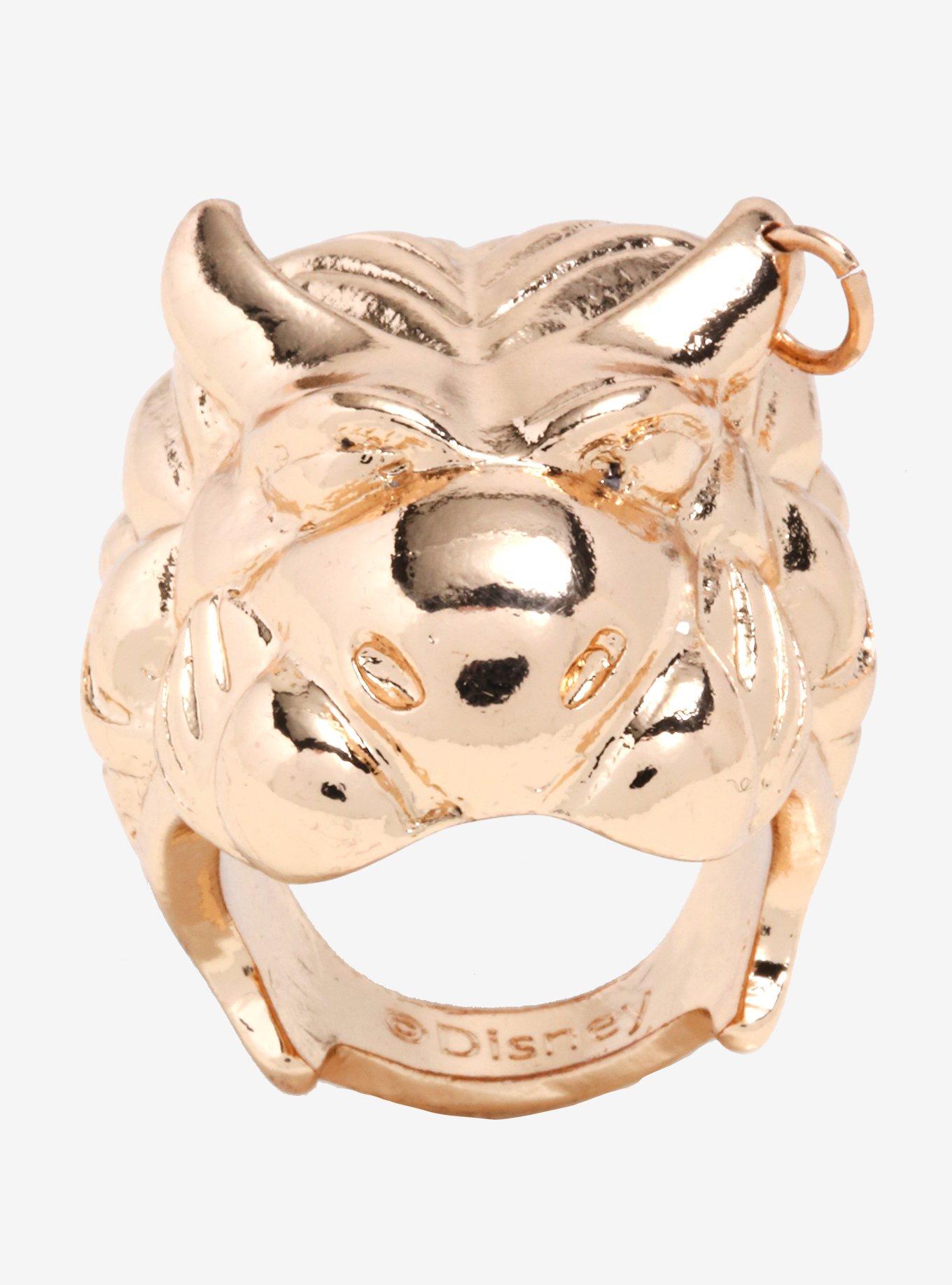 Disney Aladdin Cave Of Wonders Biting Ring | Hot Topic