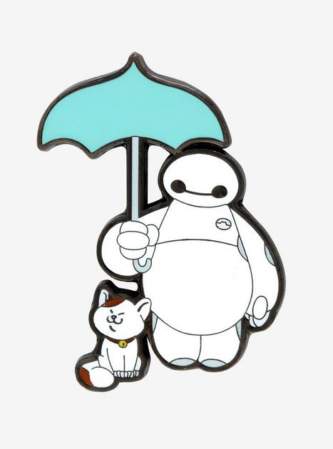 Loungefly Disney Big Hero 6 Baymax Umbrella Enamel Pin - BoxLunch ...