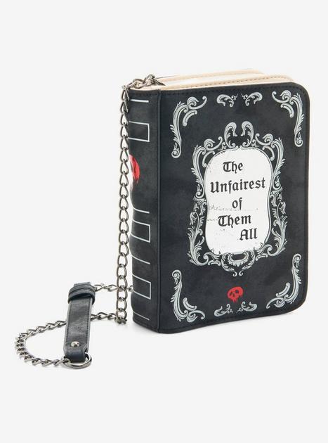 Disney Villains Evil Queen Book Cover Crossbody Bag | Hot Topic