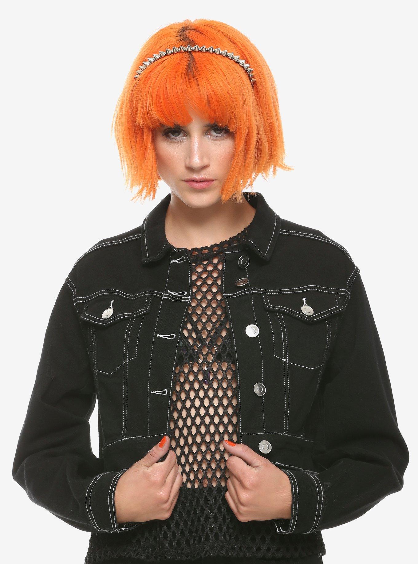 Contrast Stitch Girls Crop Jacket | Hot Topic