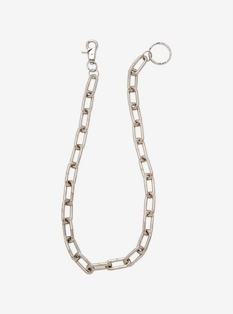 24" Big Rectangle Wallet Chain | Hot Topic