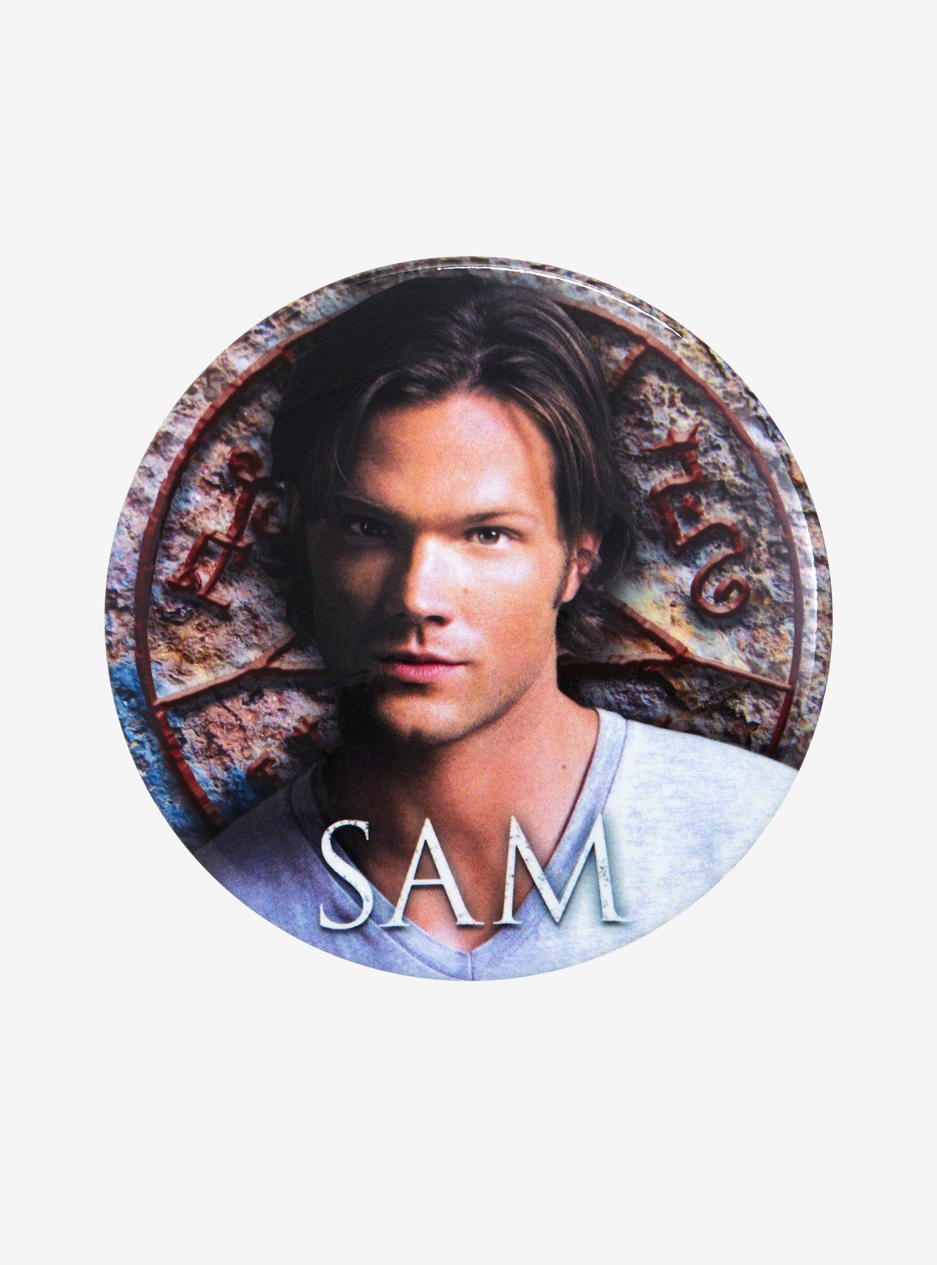Supernatural Sam Button | Hot Topic