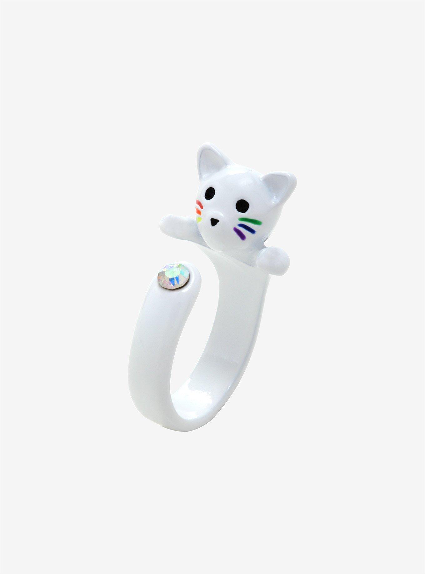 Kitty Purr-Ride Ring | Hot Topic