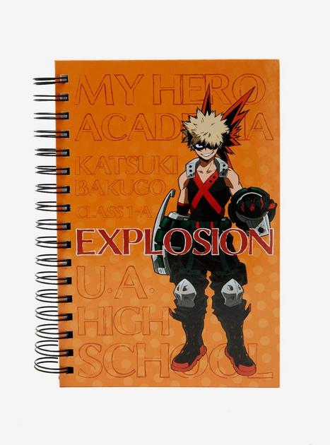 My Hero Academia Bakugo Hero Suit Spiral Journal | Hot Topic