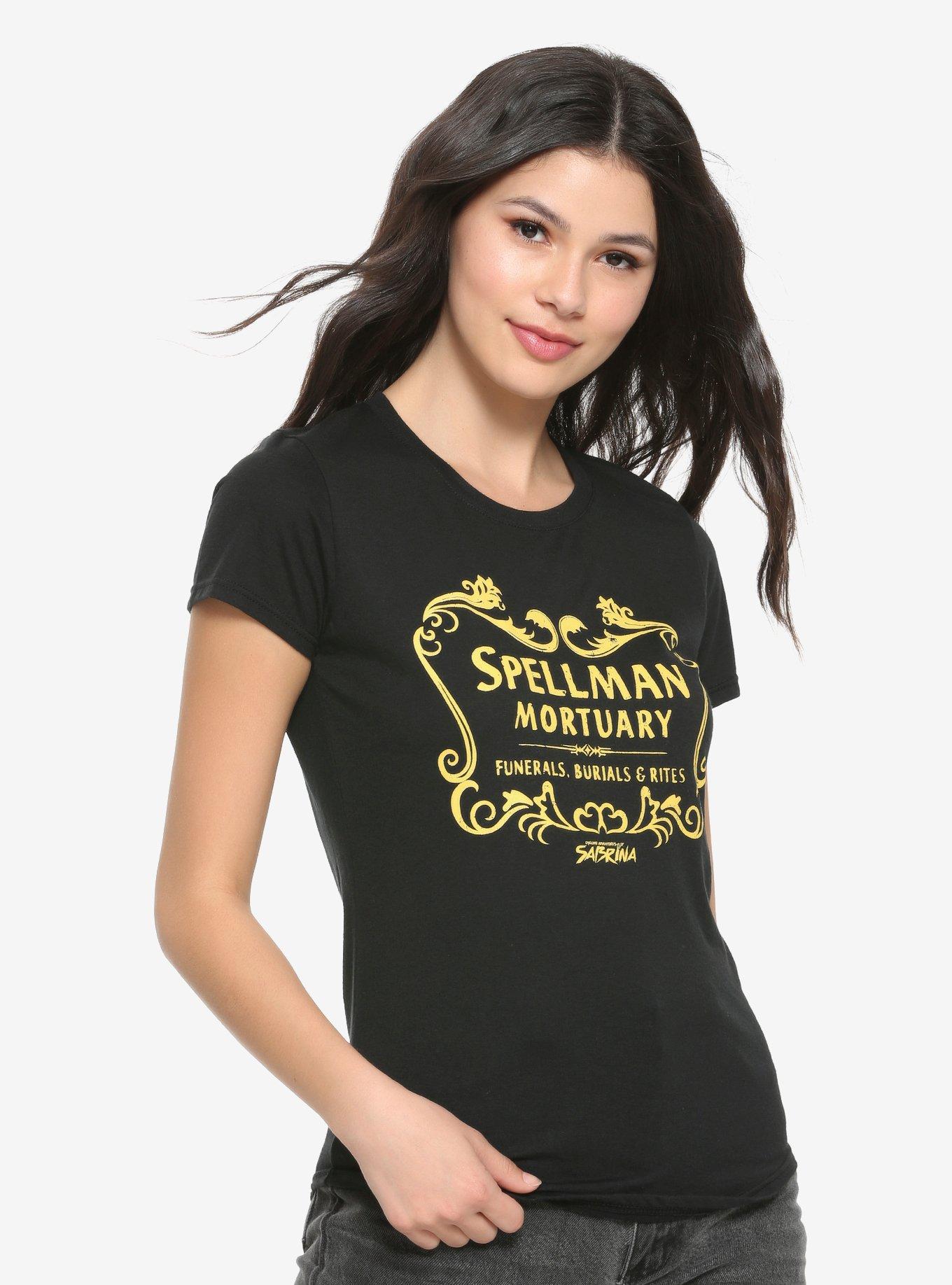 The Chilling Adventures Of Sabrina Spellman Mortuary Womens T-Shirt ...