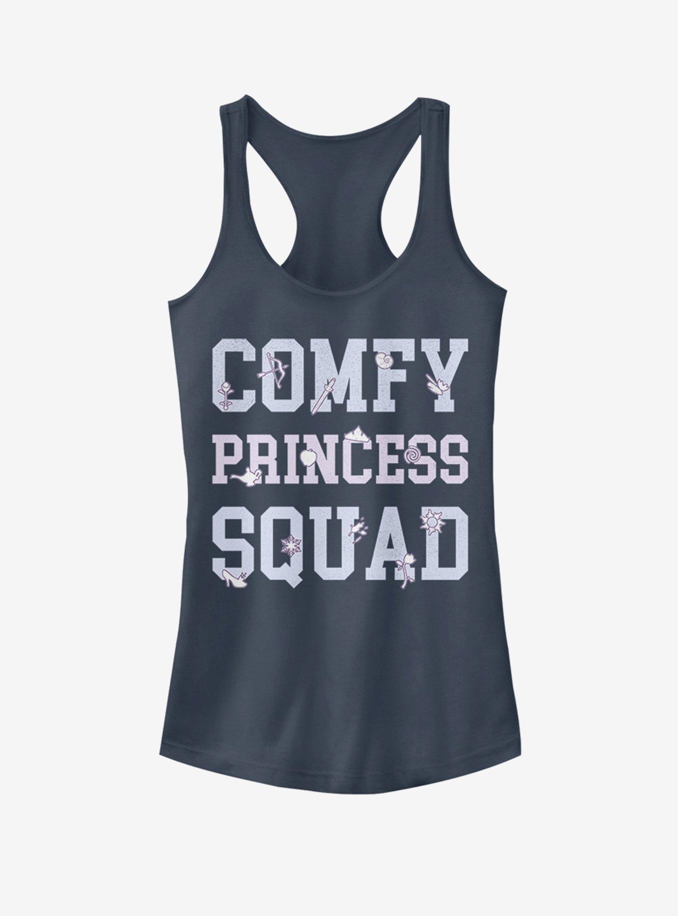 Disney Princess Stay Comfy Girls Tank - BLUE | Hot Topic