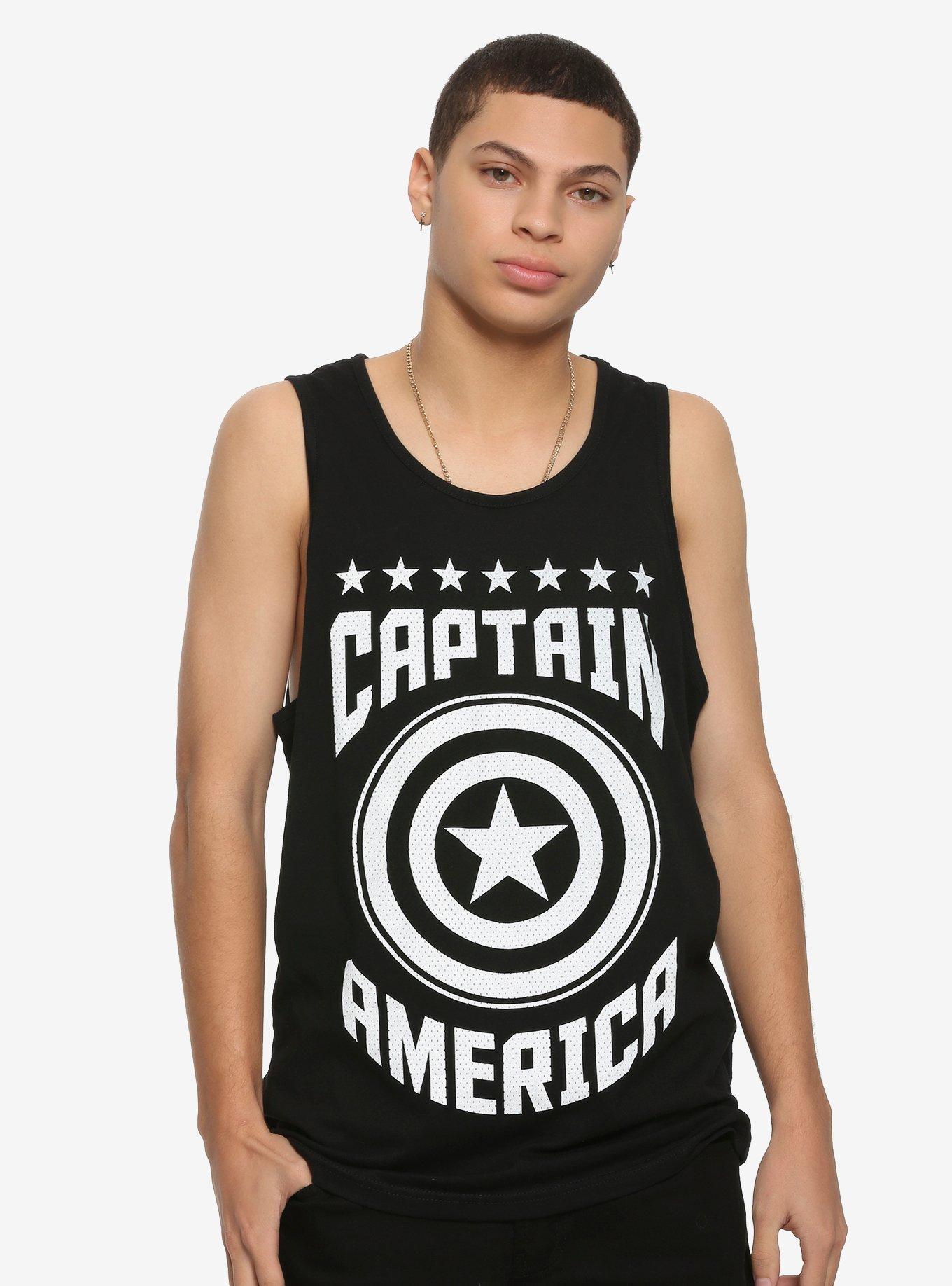 Marvel Captain America Tank Top | Hot Topic