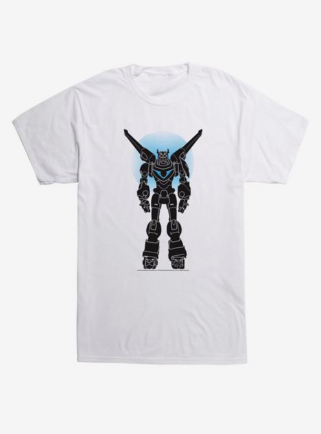 Voltron Shadow Figure T-Shirt - WHITE | Hot Topic