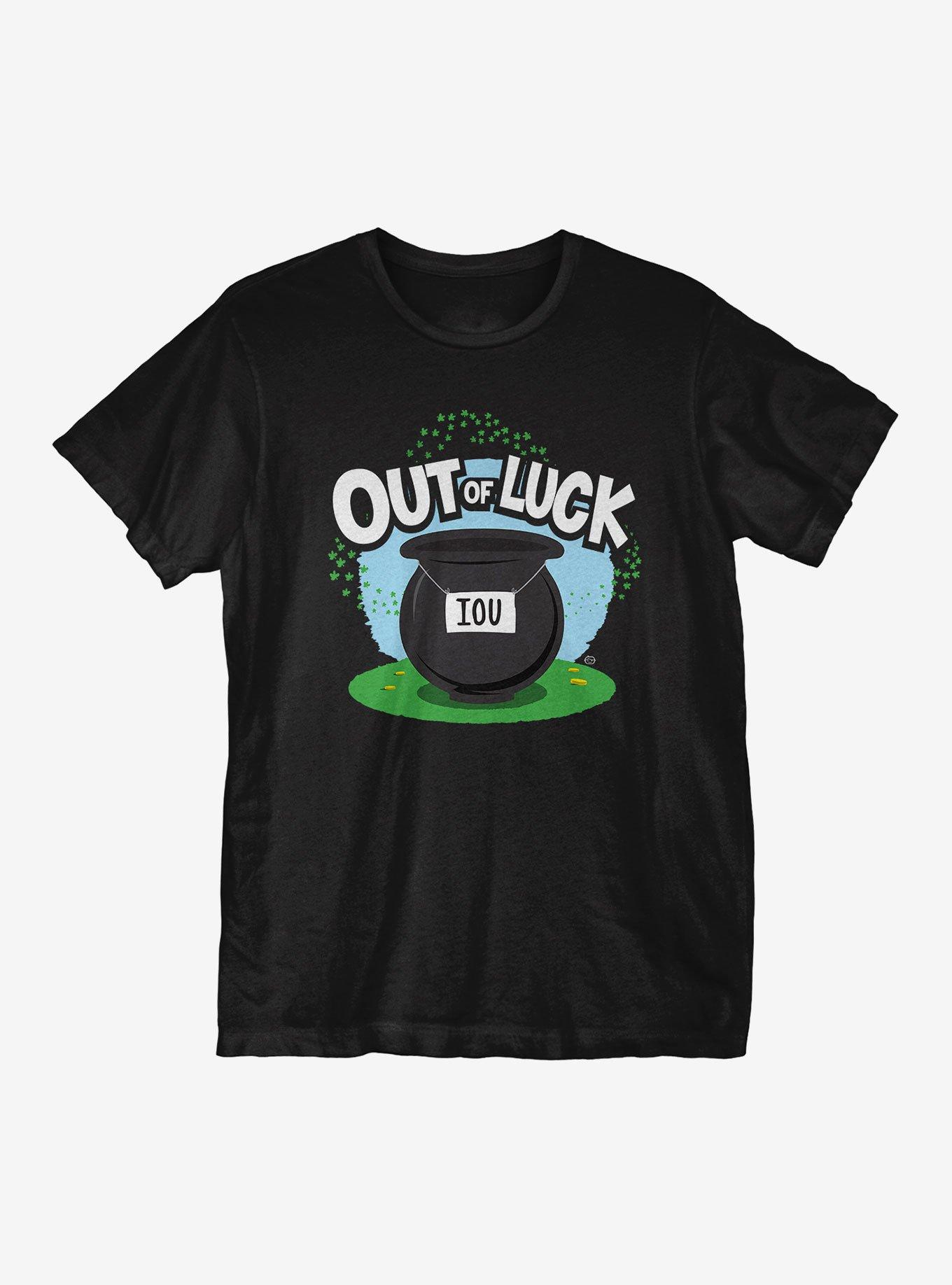 St Patrick's Day IOU T-Shirt - BLACK | Hot Topic