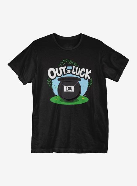 St Patrick's Day IOU T-Shirt - BLACK | Hot Topic