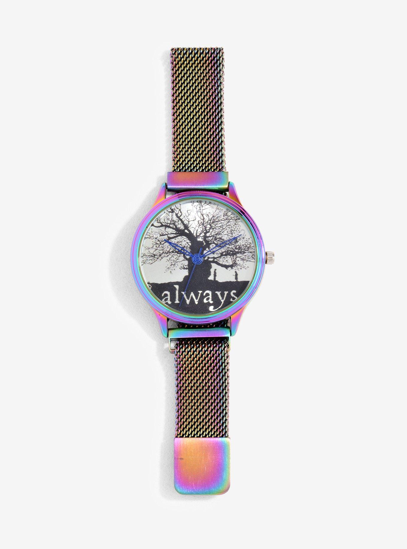 Harry Potter Always Anodized Mesh Watch | Hot Topic