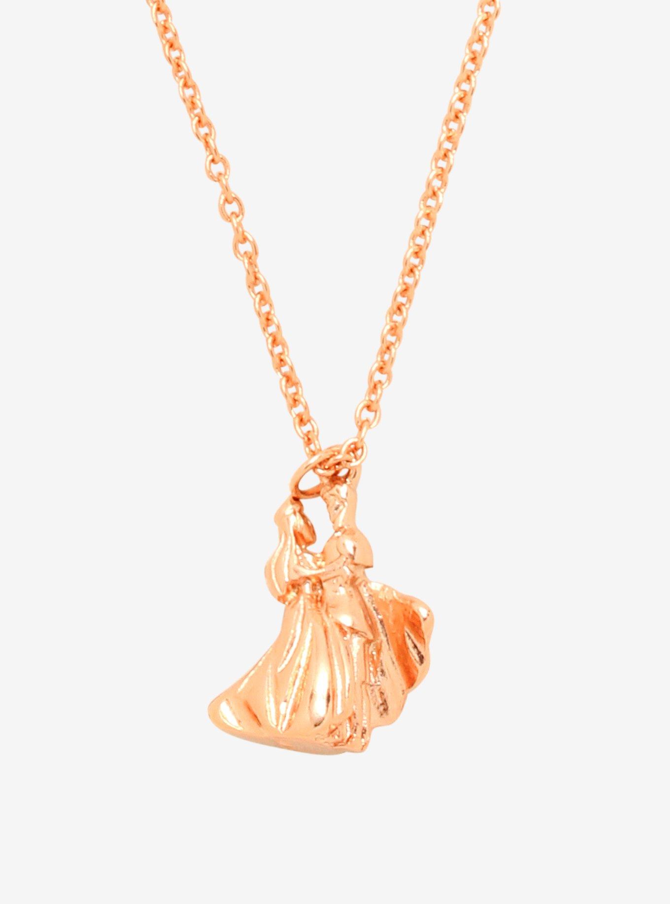 Disney Sleeping Beauty Dancing Necklace | Hot Topic