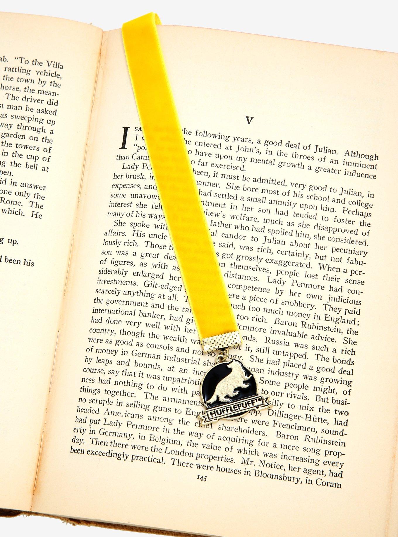 Harry Potter Velvet Hufflepuff Bookmark - BoxLunch Exclusive | BoxLunch